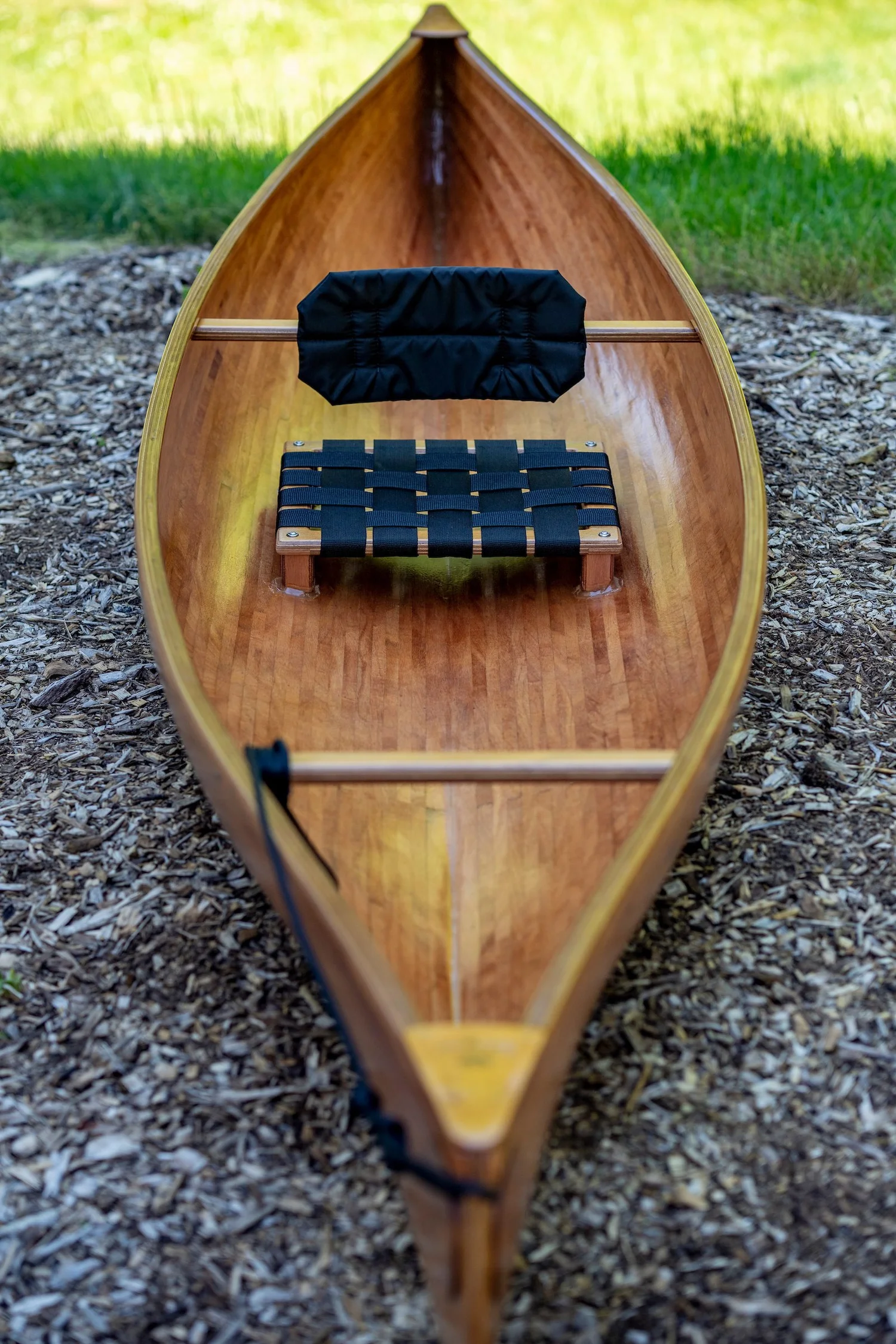 Lightweight, durable, hand-planked wooden canoes designed to paddle ...