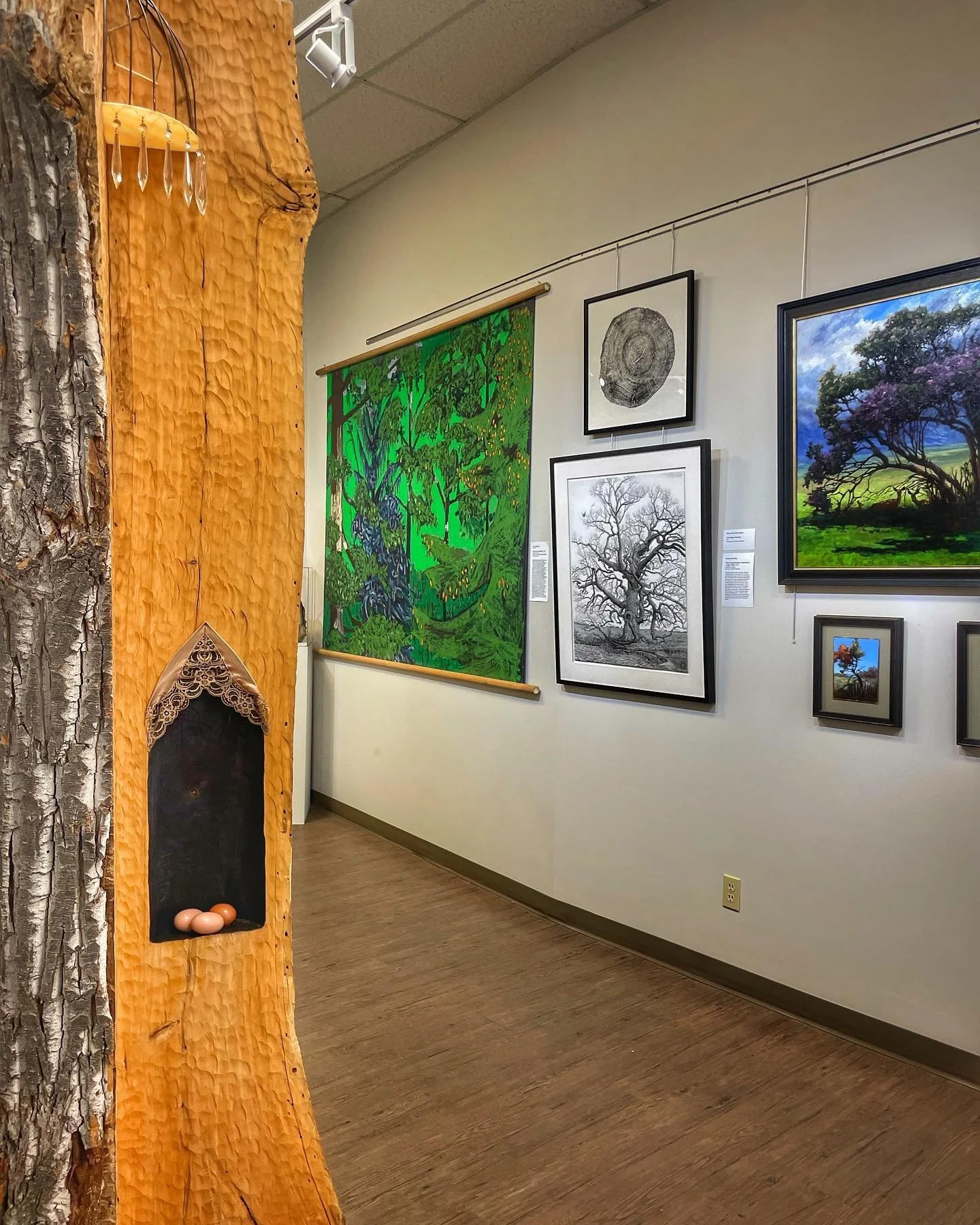 Bozeman Art Museum - "Sacred Roots" exhibit — Amber Jean Studio