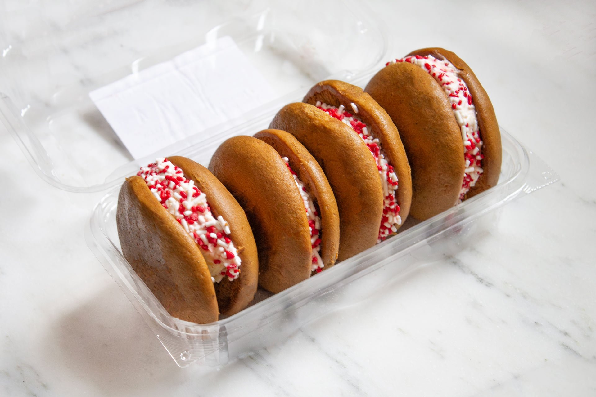 Gingerbread Vanilla Ice Cream Whoopie Pie — Crescent Ridge Dairy Bar