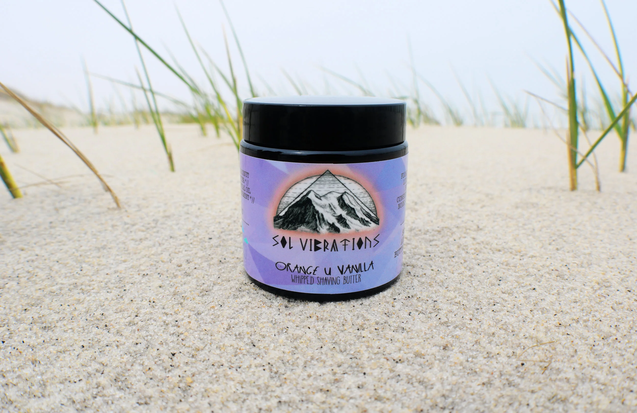 Orange U Vanilla Whipped Shaving Butter — Sol Vibrations