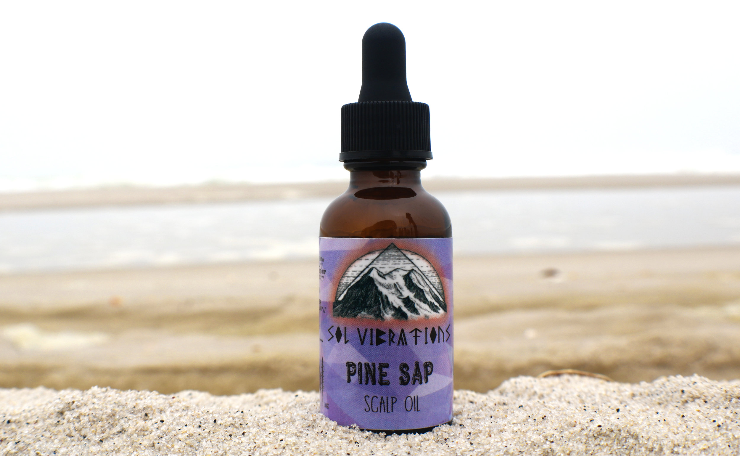 Pine Sap Scalp Oil — Sol Vibrations
