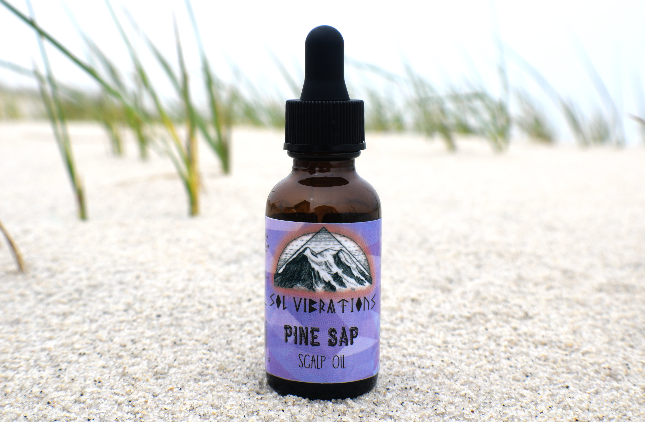 Pine Sap Scalp Oil — Sol Vibrations