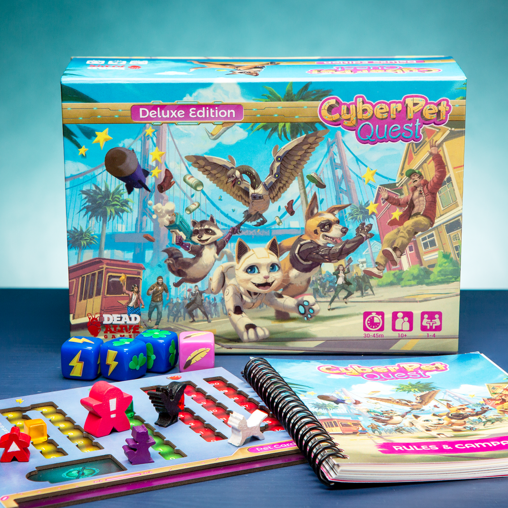A Thrilling Small-Box Co-op Campaign Game Where Cybernetic Pets Rescue ...