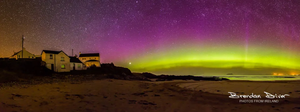 The Northern Lights - Aurora Borealis - Ireland