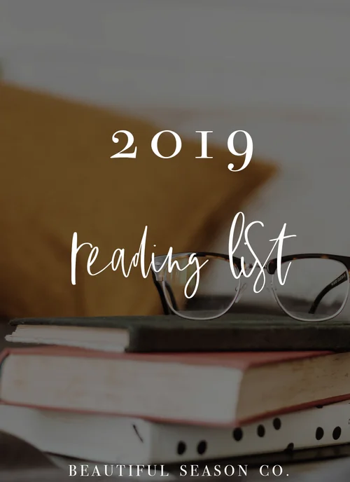 2019 Reading List — Beautiful Season Co.