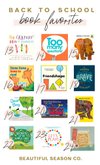 Back to School Books + Literacy Tips — Beautiful Season Co.