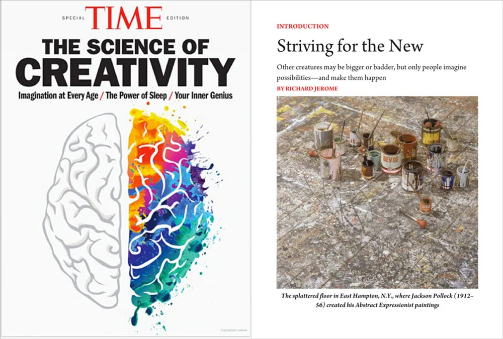 Jackson Pollock's Studio in Time Magazine — SUSAN WOOD BLOG