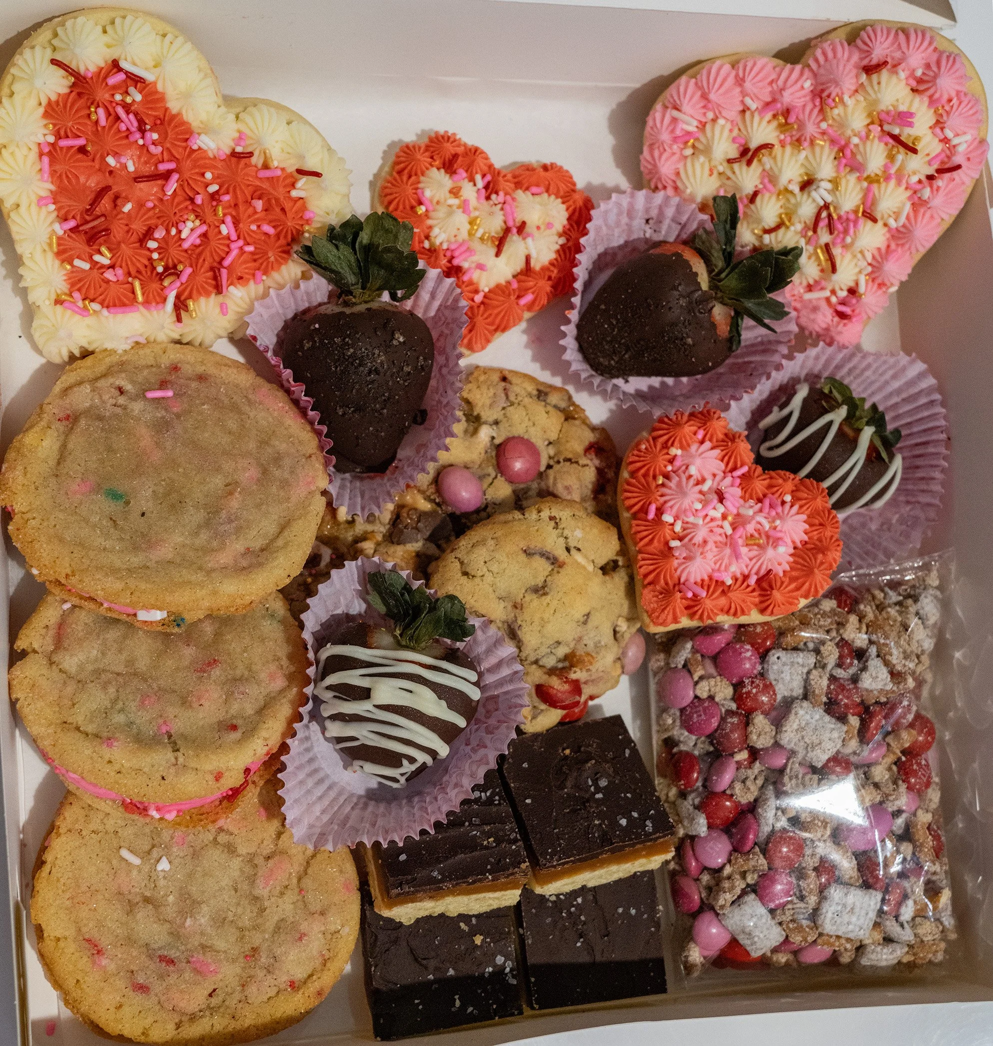 Valentines Cookie Box — Little Ladies Soft Serve