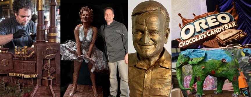 Giant Chocolate Sculpture