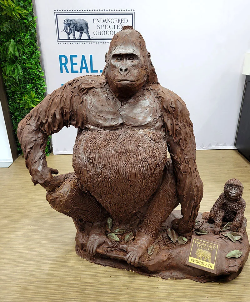 Giant Chocolate Sculpture