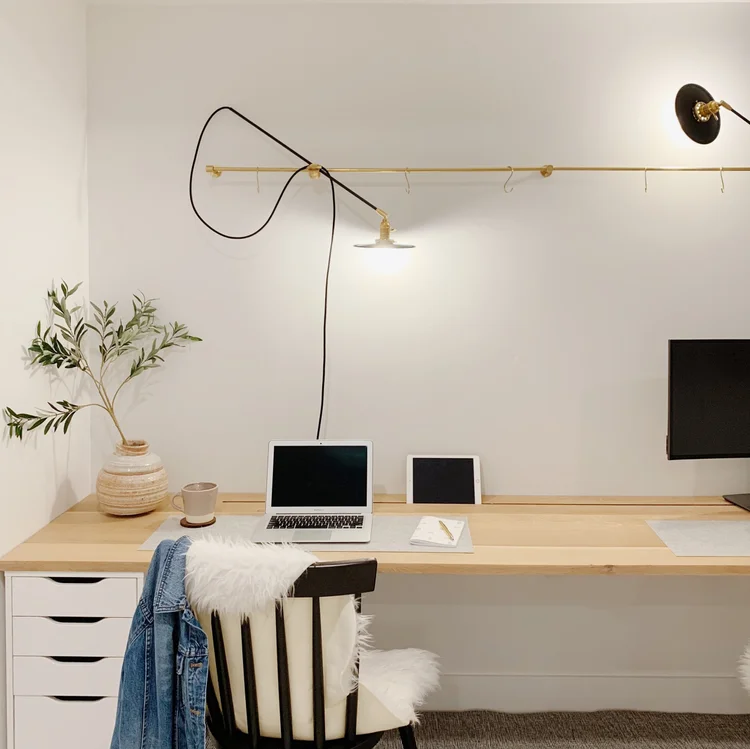 DIY Wall Lamp — My Simply Simple