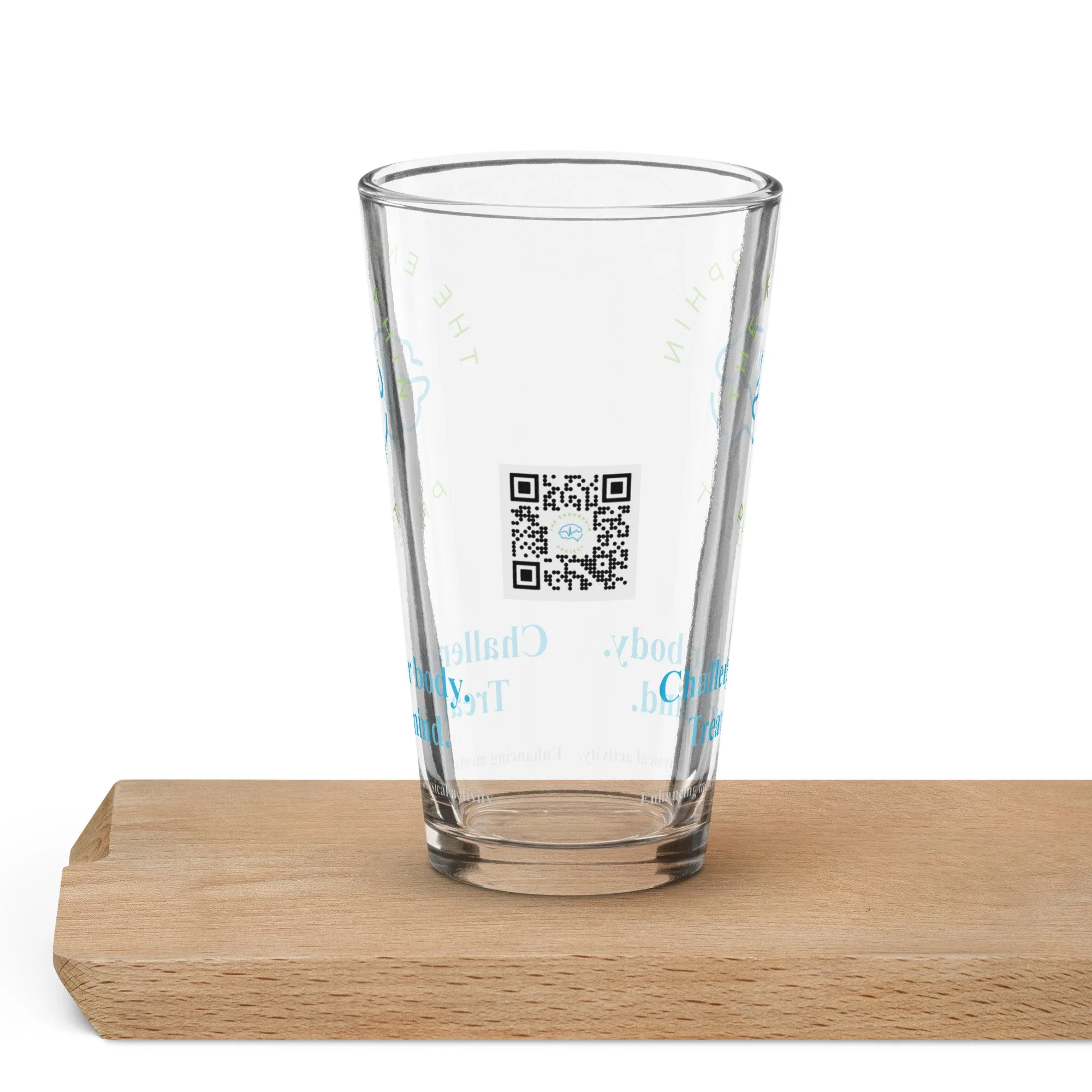 Shaker pint glass — The Endorphin Project