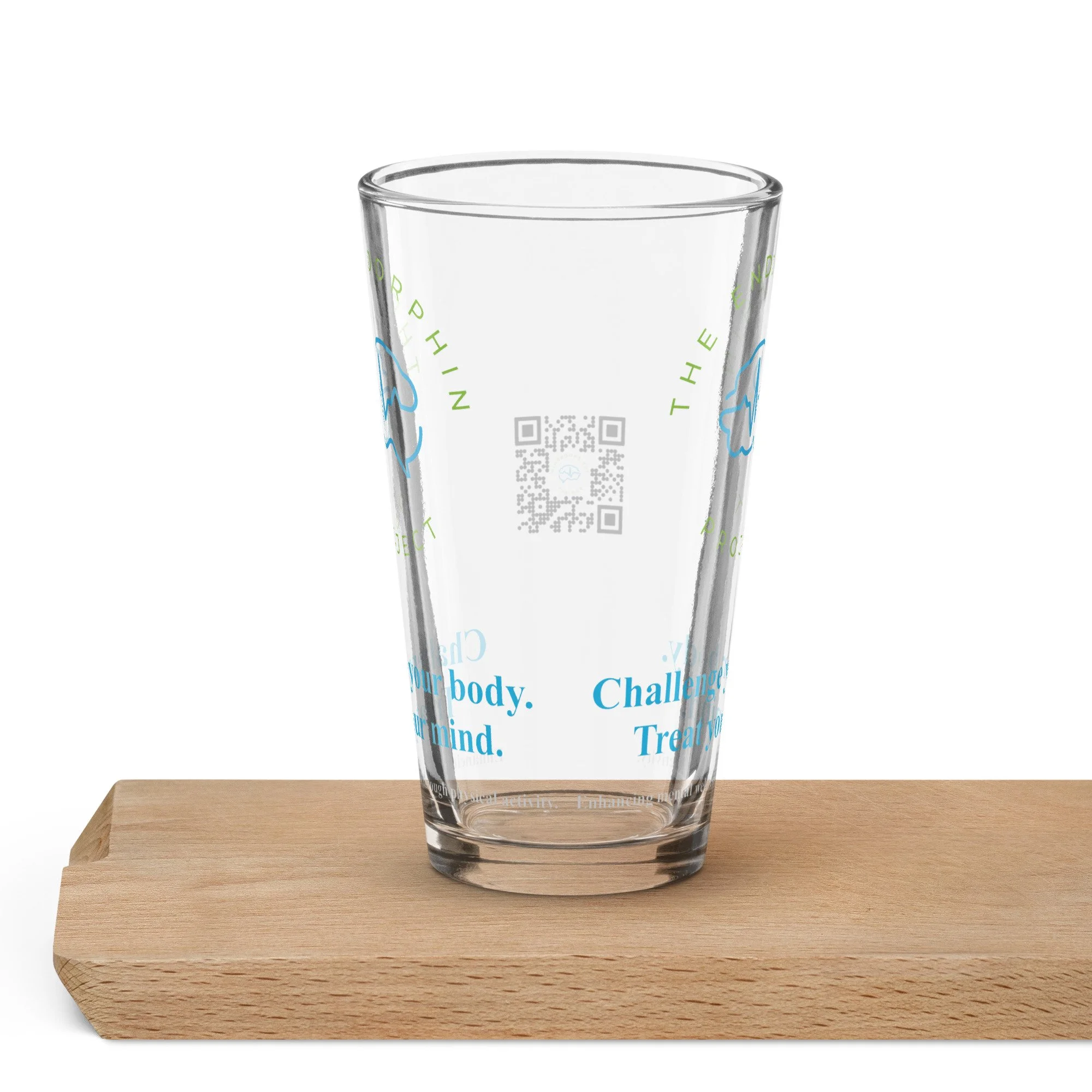 Shaker pint glass — The Endorphin Project