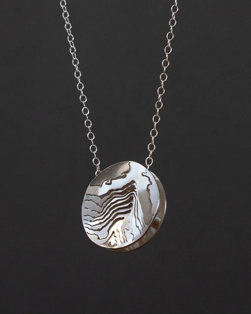 Necklaces — Contour Map Collection