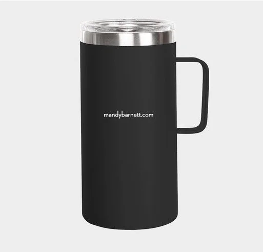 20 Oz Stainless Steel Insulated Mandy Travel Mug Mandy Barnett