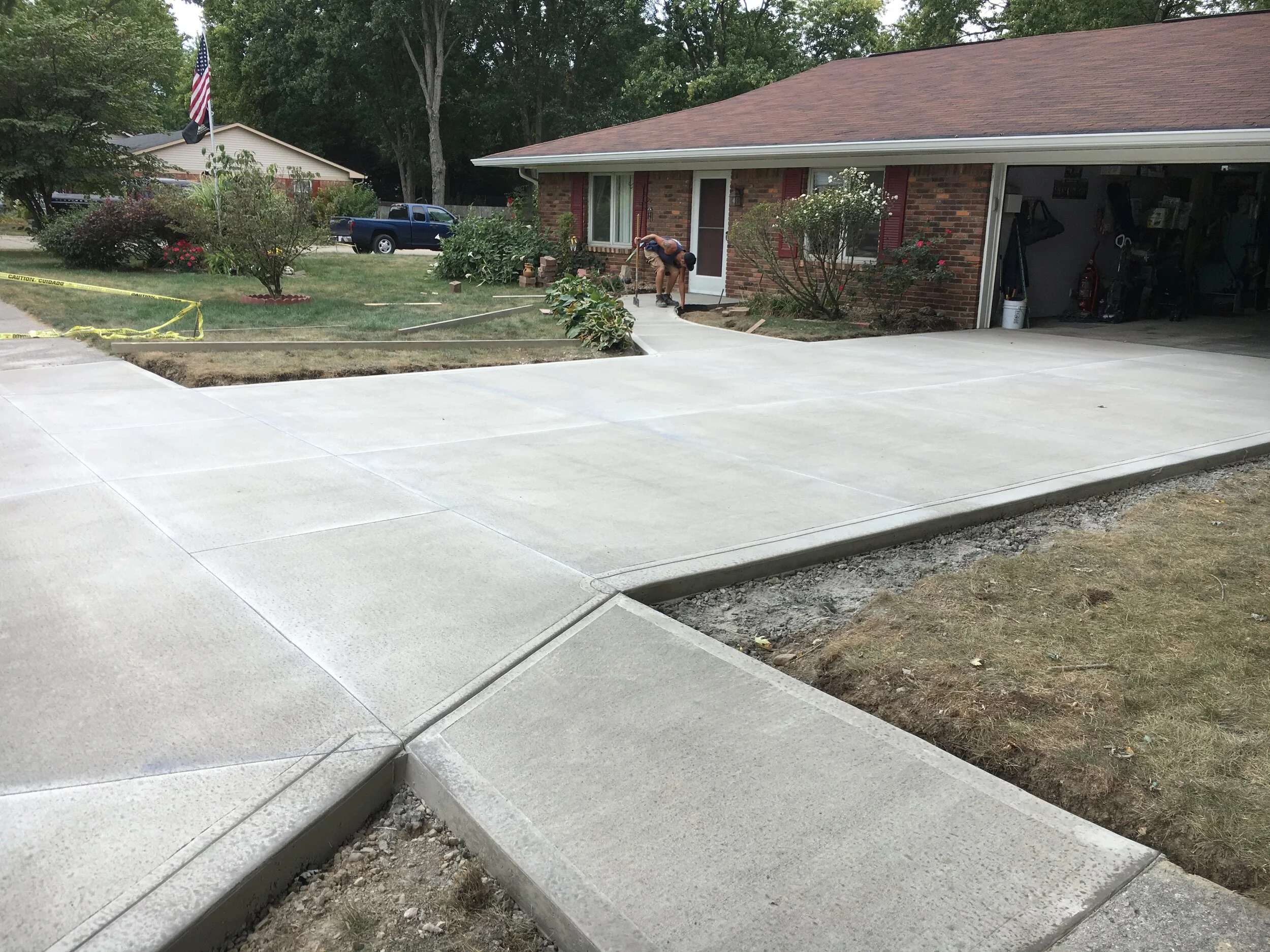 Driveways — Presley's Concrete Inc.