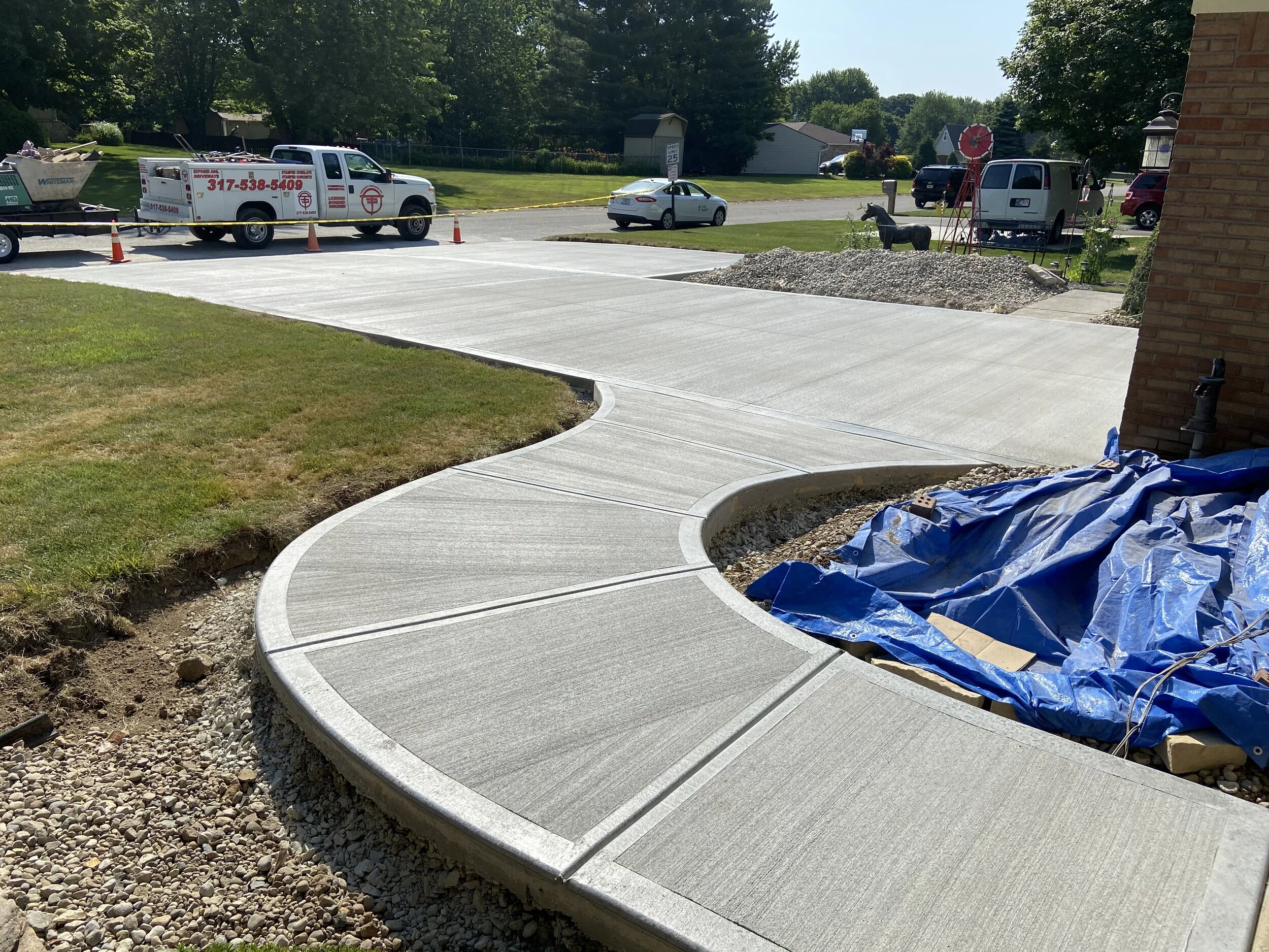 Driveways — Presley's Concrete Inc.