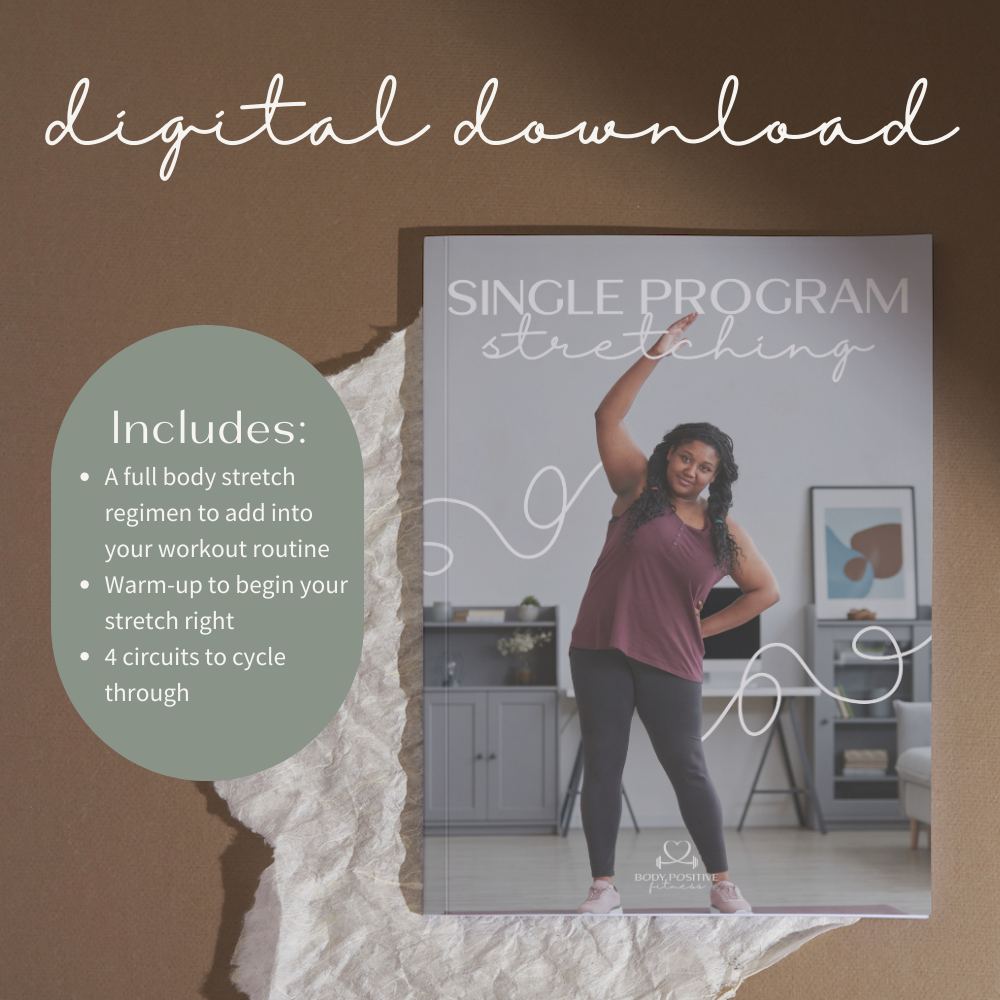 Full Body Stretch Program - Single Program - eBook — Body Positive Fitness