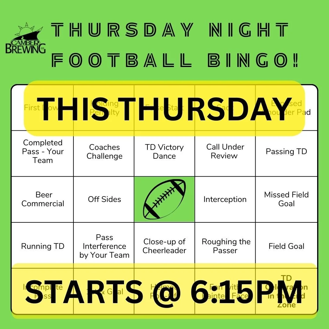 Events & Food Truck Info — Camber Brewing Company