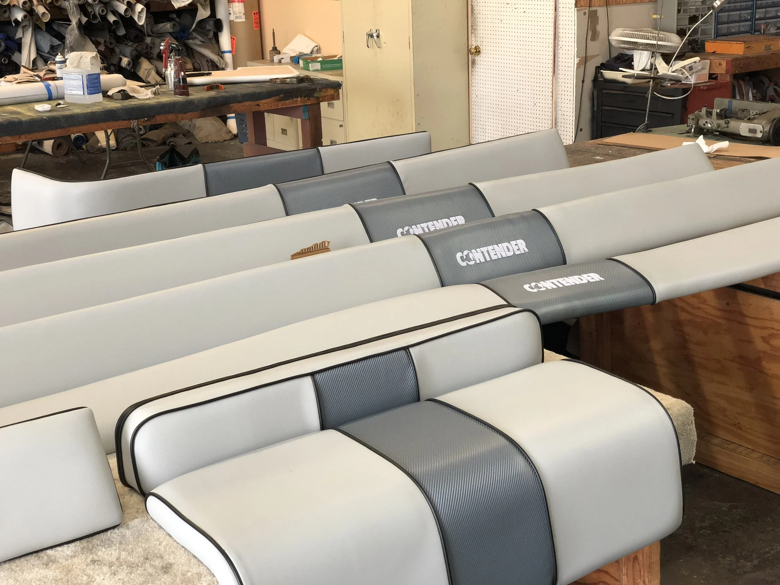 Boat Upholstery Repair and Recovery — Ted and Son Custom Upholstery Inc