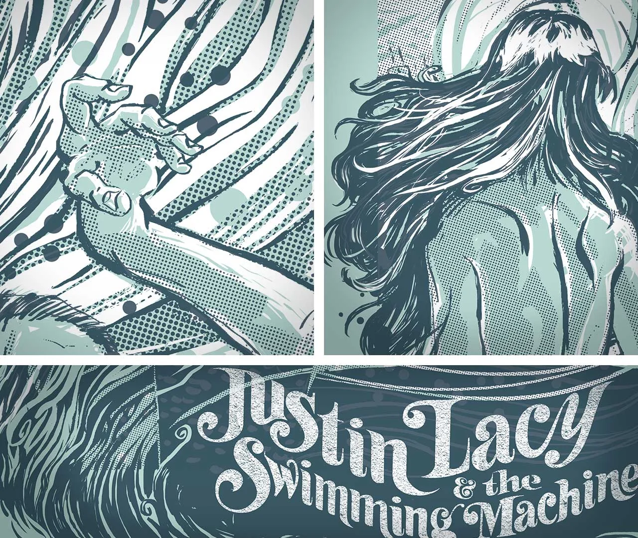 Swimming Machine Poster — Doc Reed