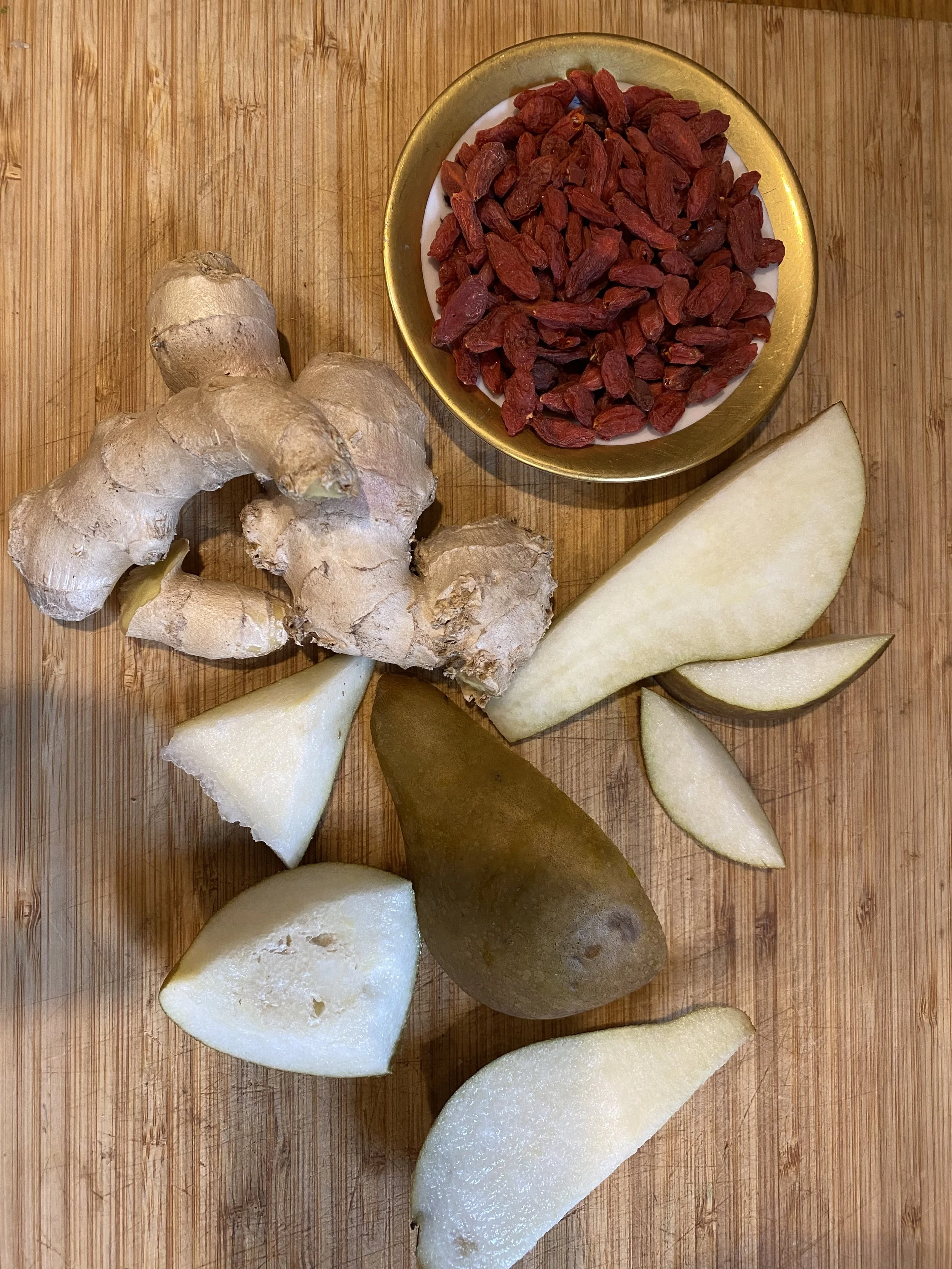 Goji Pear Smoothie — Wild Earth Acupuncture - Portland, Oregon