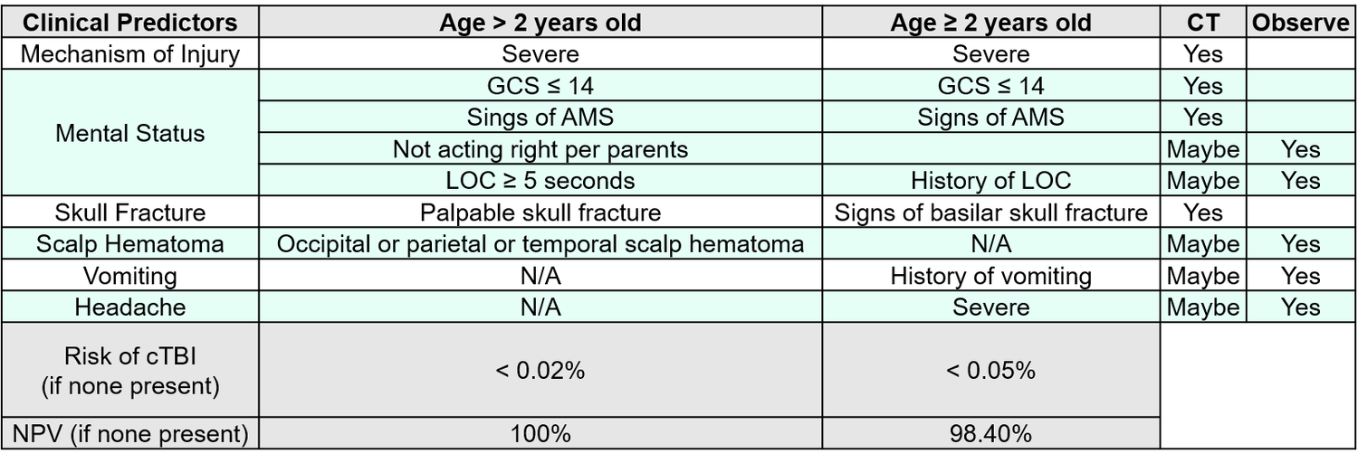 Concussion — HoldingOrders.com