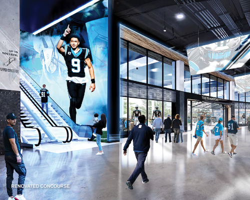 Clark, D.A. Everett will build $800M Bank of America Stadium renovation ...