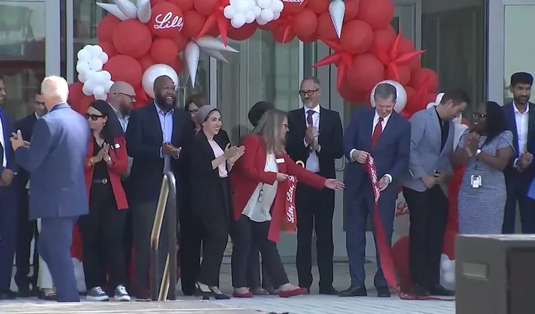 Pharmaceutical company Eli Lilly opens Concord campus — D.A. Everett