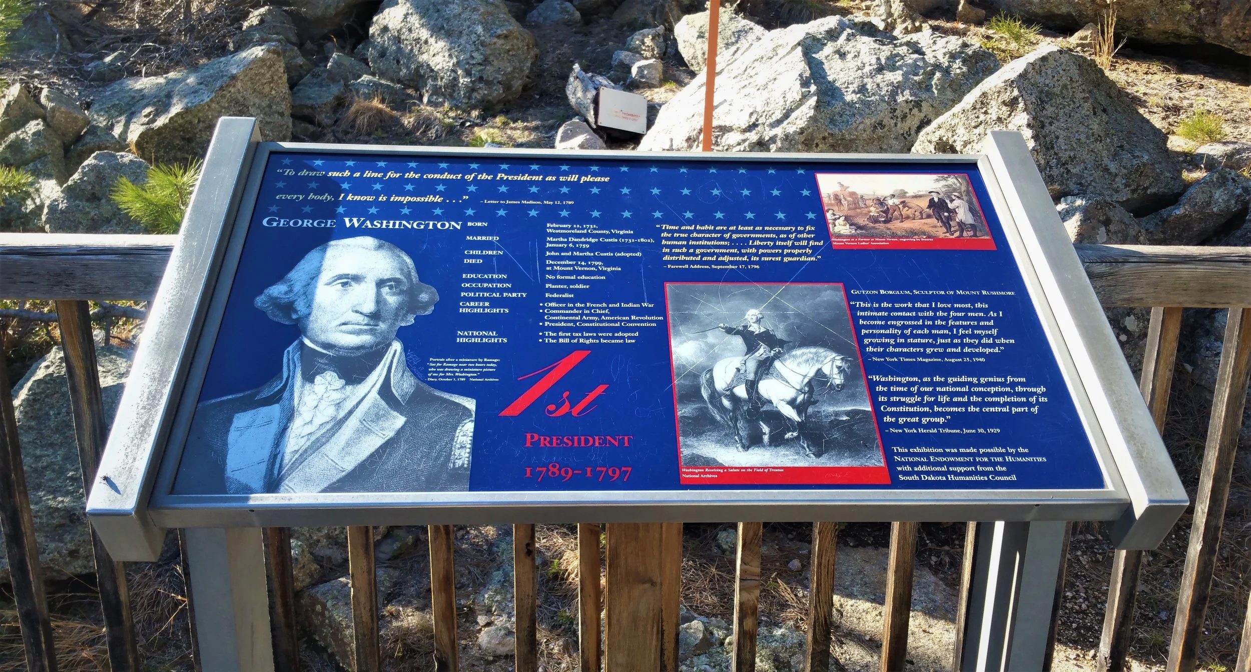 The Presidential Trail at Mount Rushmore — Black Hills Hiking, Biking ...