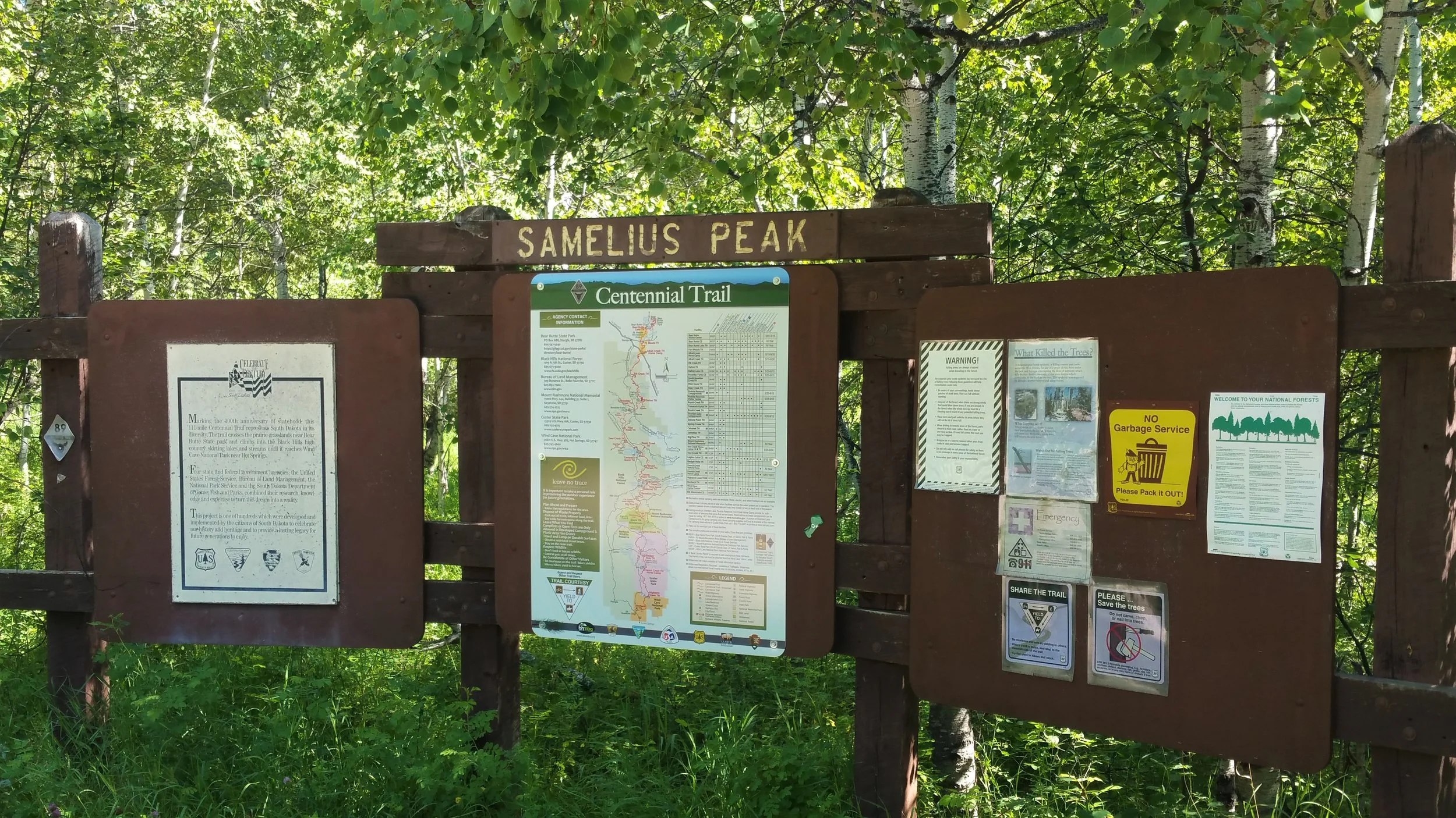 South Dakota Centennial Trail - Samelius to Flume — Black Hills Hiking ...