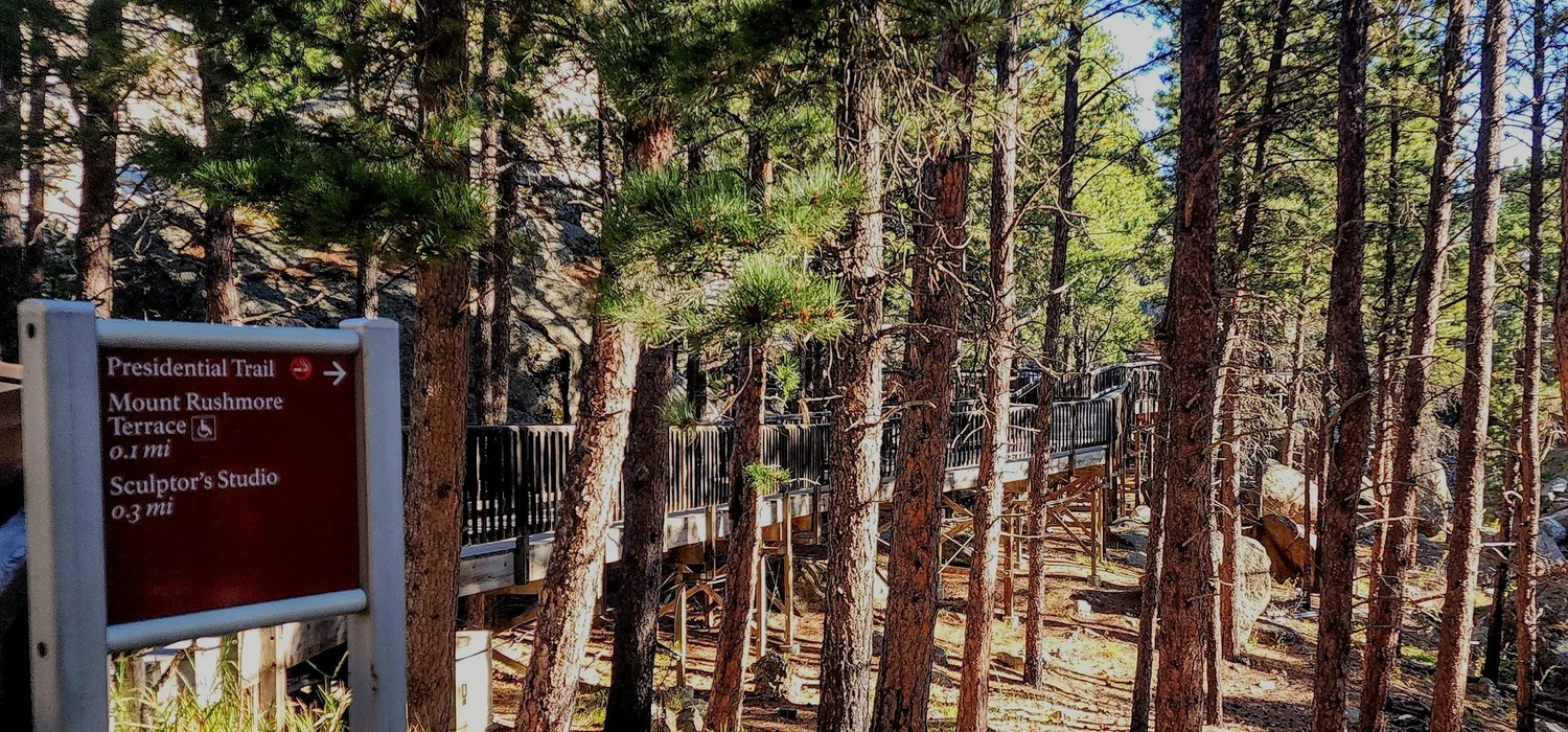 The Presidential Trail at Mount Rushmore — Black Hills Hiking, Biking ...