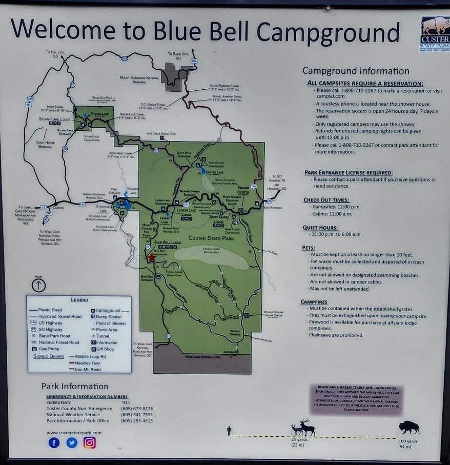 Blue Bell Campground — Black Hills Hiking, Biking, and More