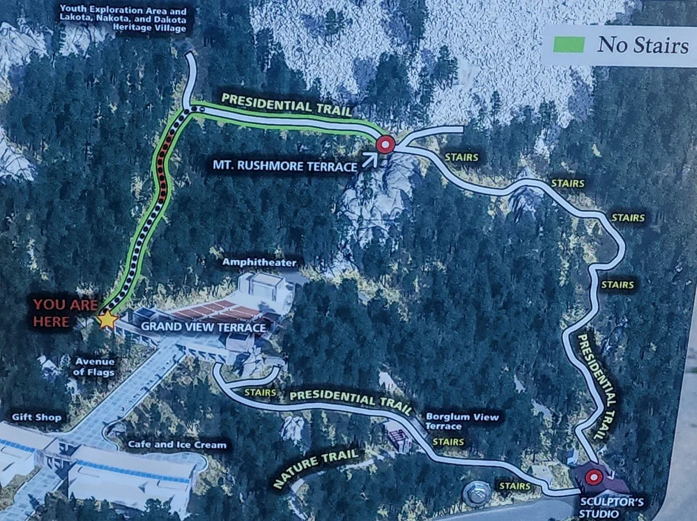 The Presidential Trail at Mount Rushmore — Black Hills Hiking, Biking ...