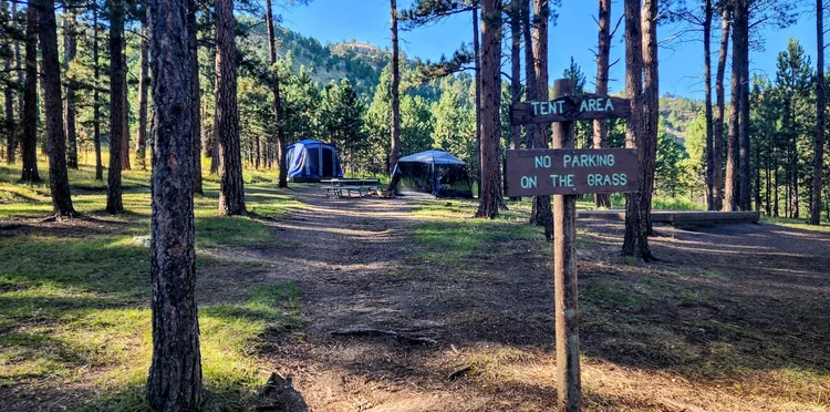Blue Bell Campground — Black Hills Hiking, Biking, and More