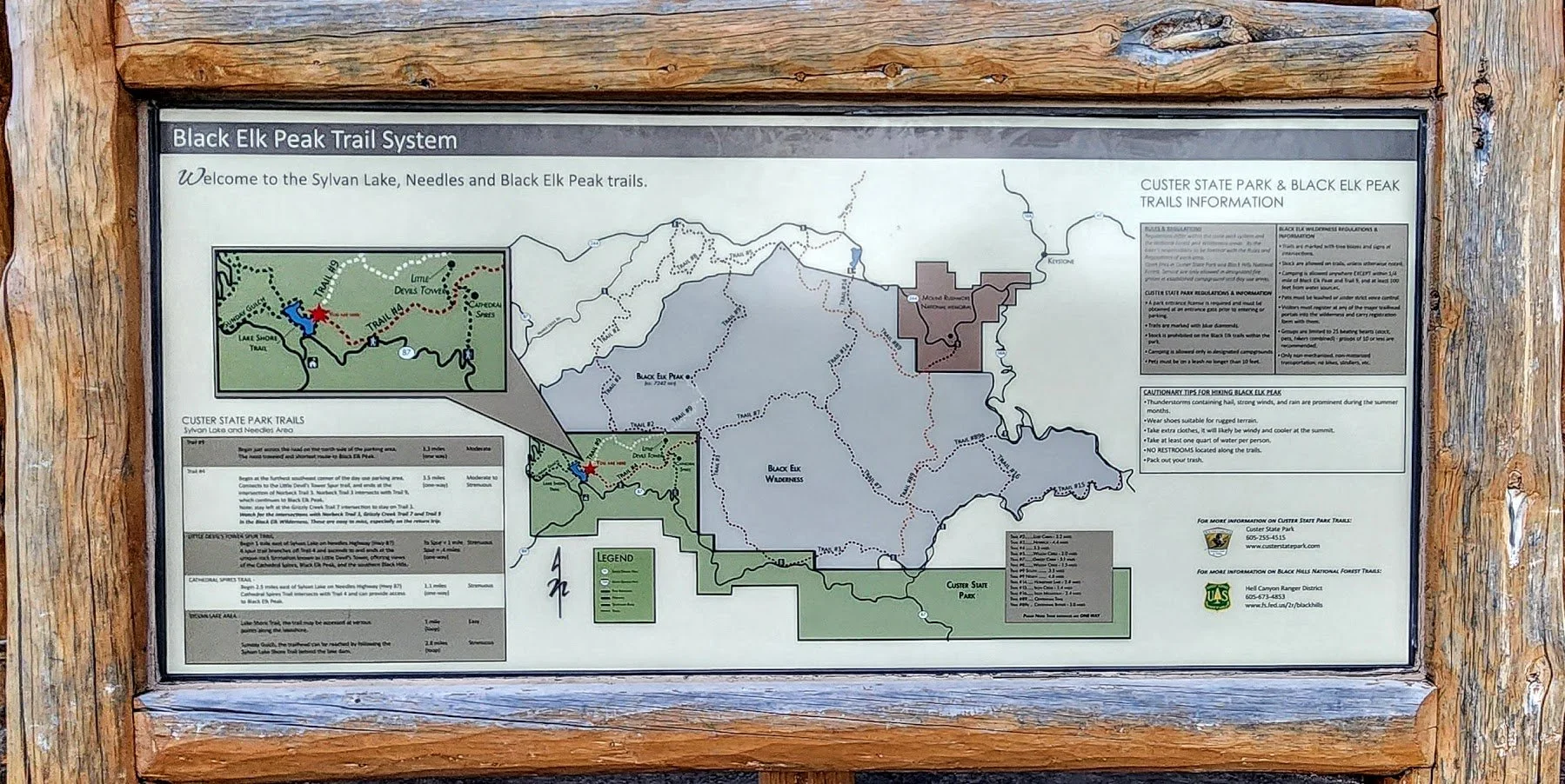 Sylvan Lake Trail to Black Elk Peak — Black Hills Hiking, Biking, and More