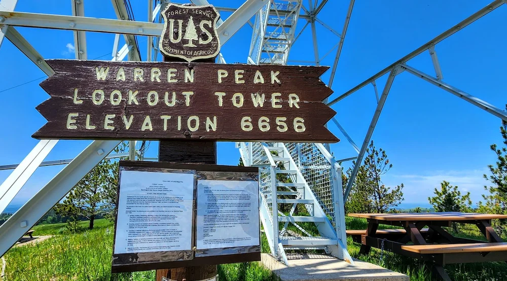 Warren Peak Lookout — Black Hills Hiking, Biking, and More