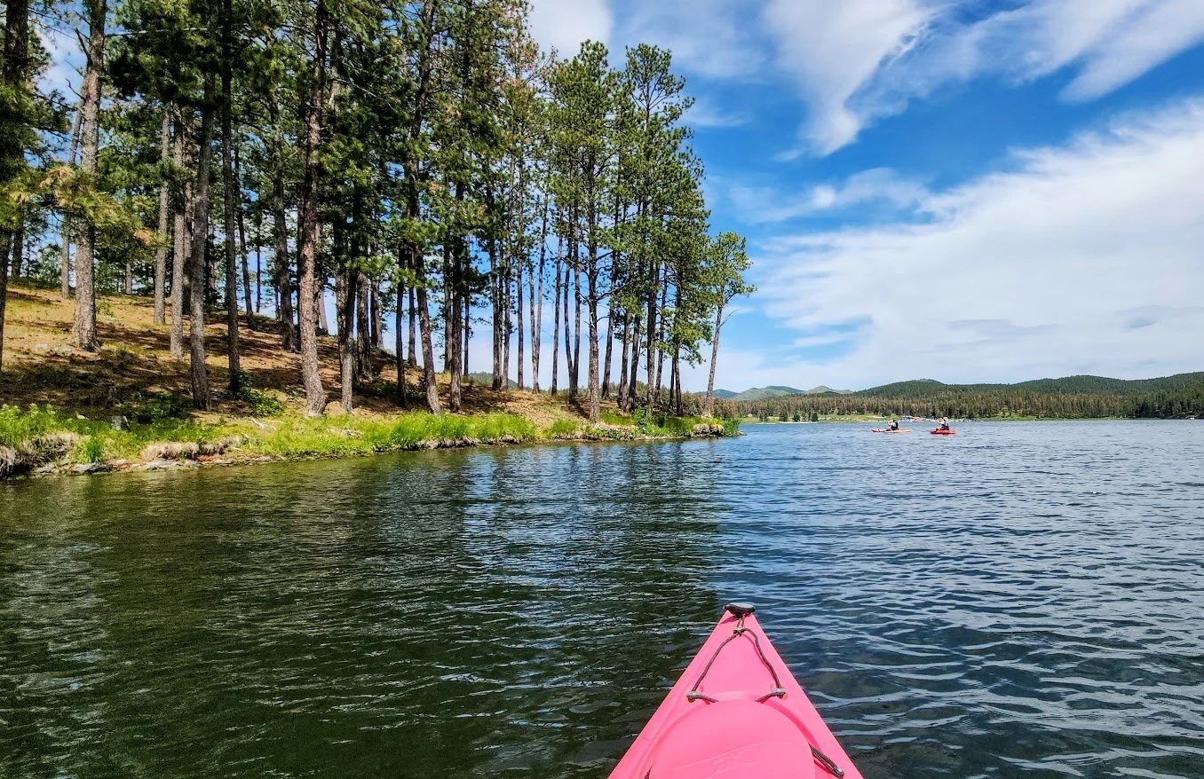 Kayaking Sheridan Lake — Black Hills Hiking, Biking, and More