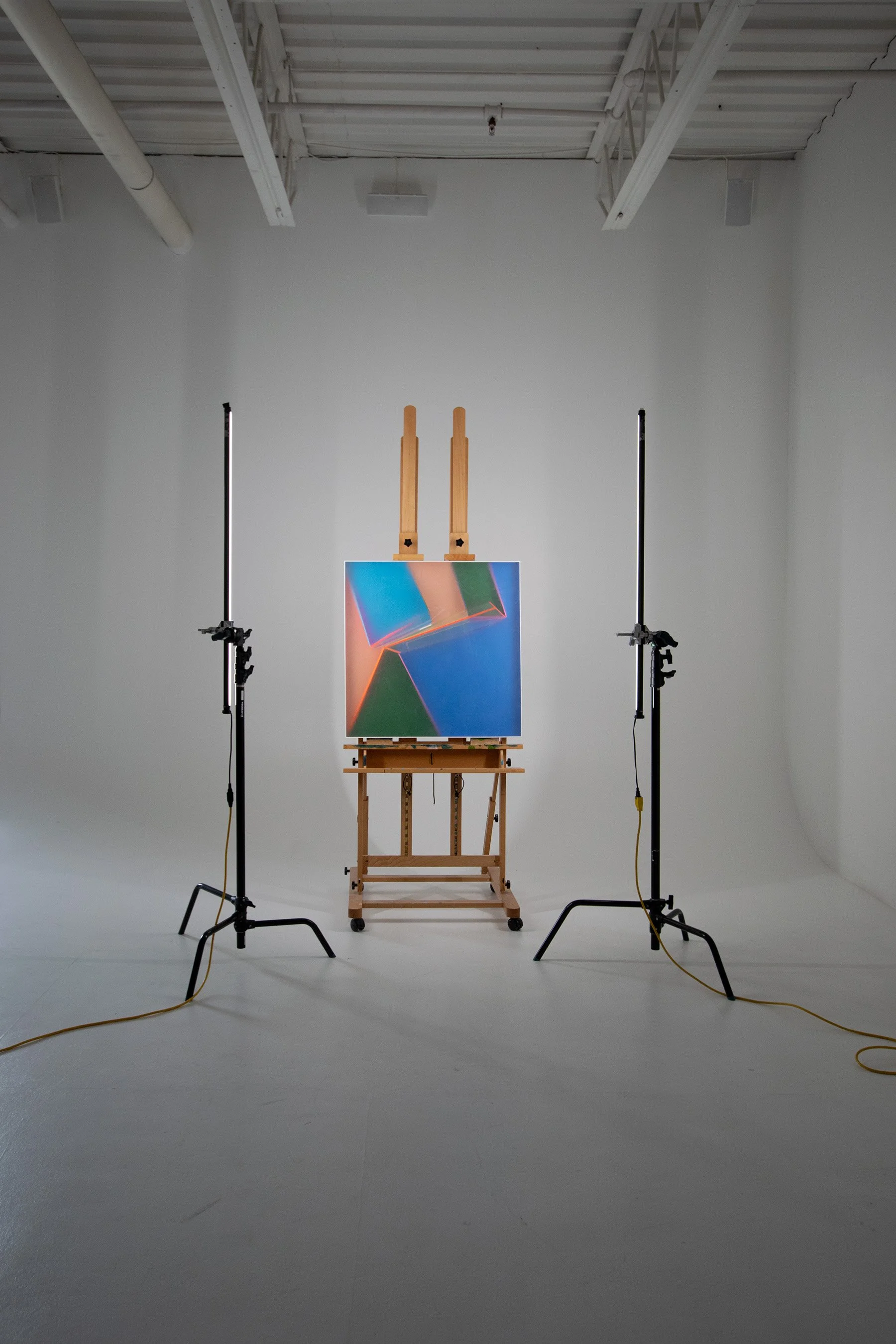 Blue Valkyrie Eight (2024) — Kal Mansur — Abstract Art