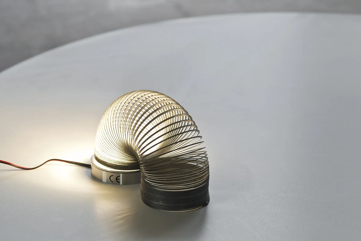 Slinky Lamp — Luis Pons Design Lab