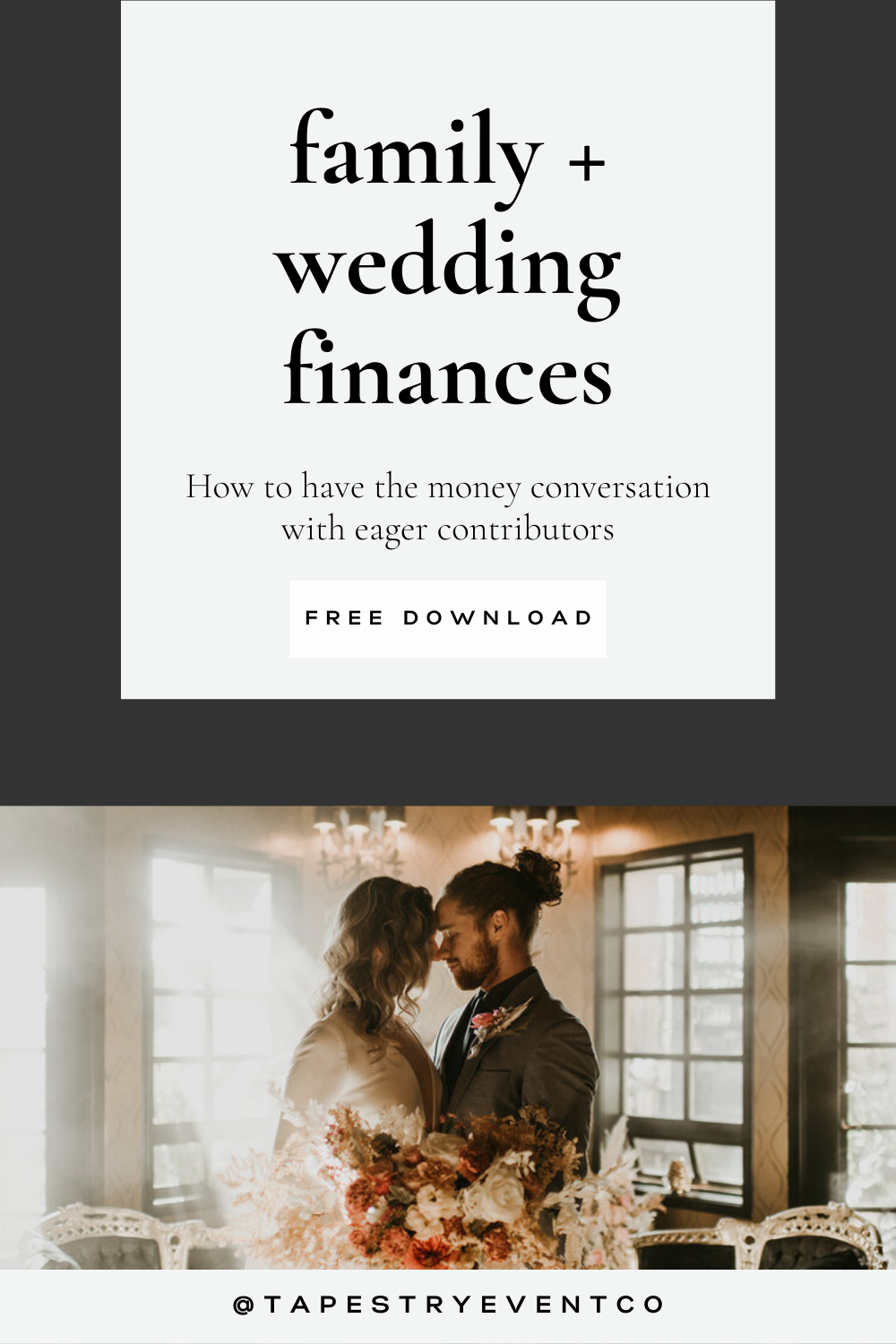 Who Pays for What: How to Have the Money Conversation — Tapestry Event ...