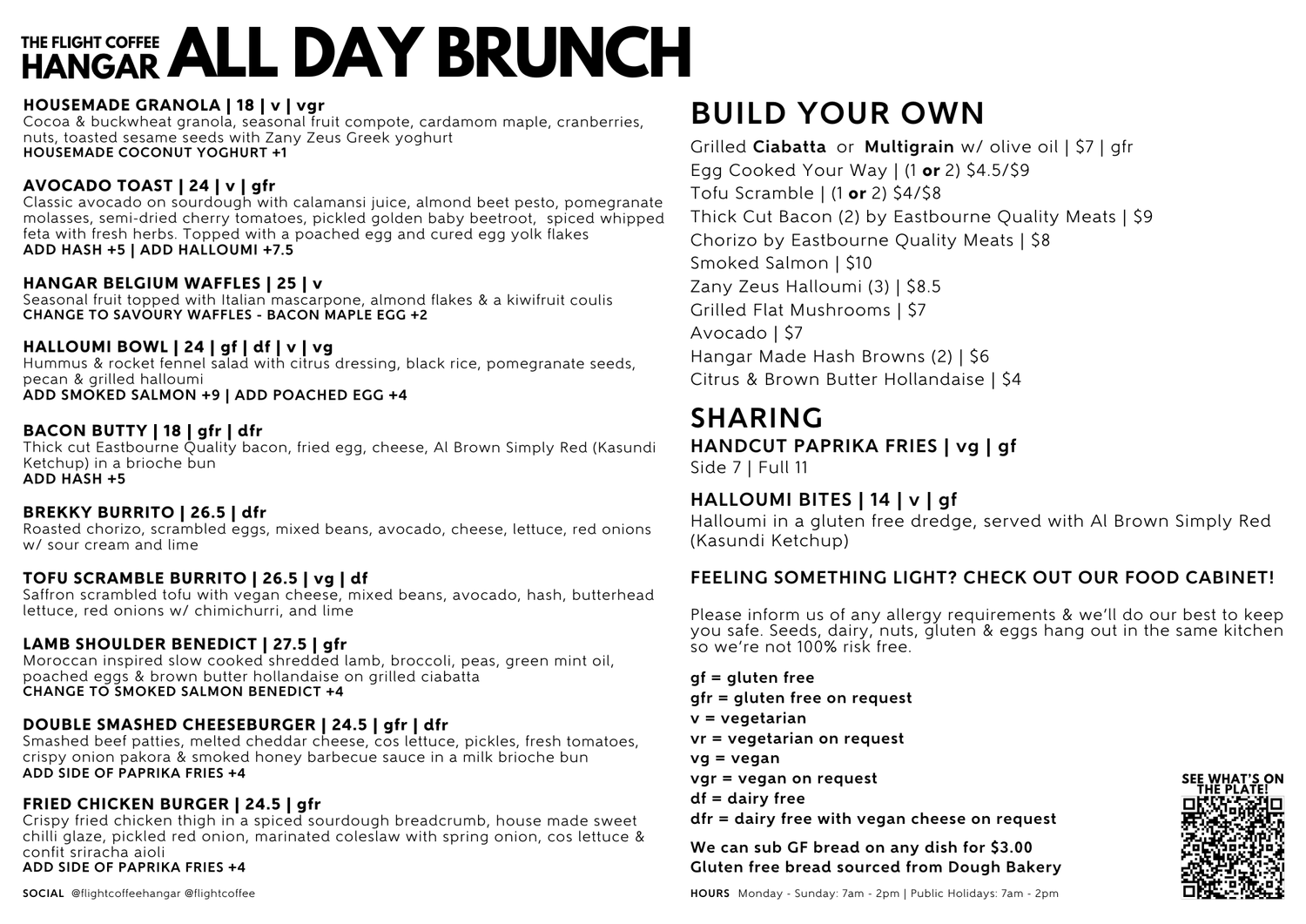 Flight Coffee Hangar Cafe | Specialty Coffee & Brunch in Wellington