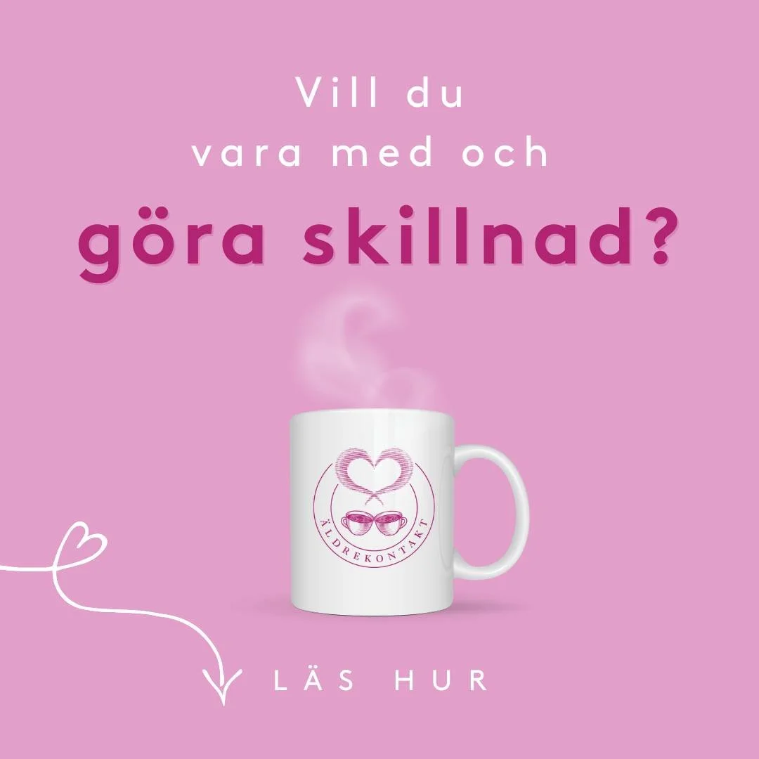 Äldrekontakt — Vi hjälper äldre ur ensamhet