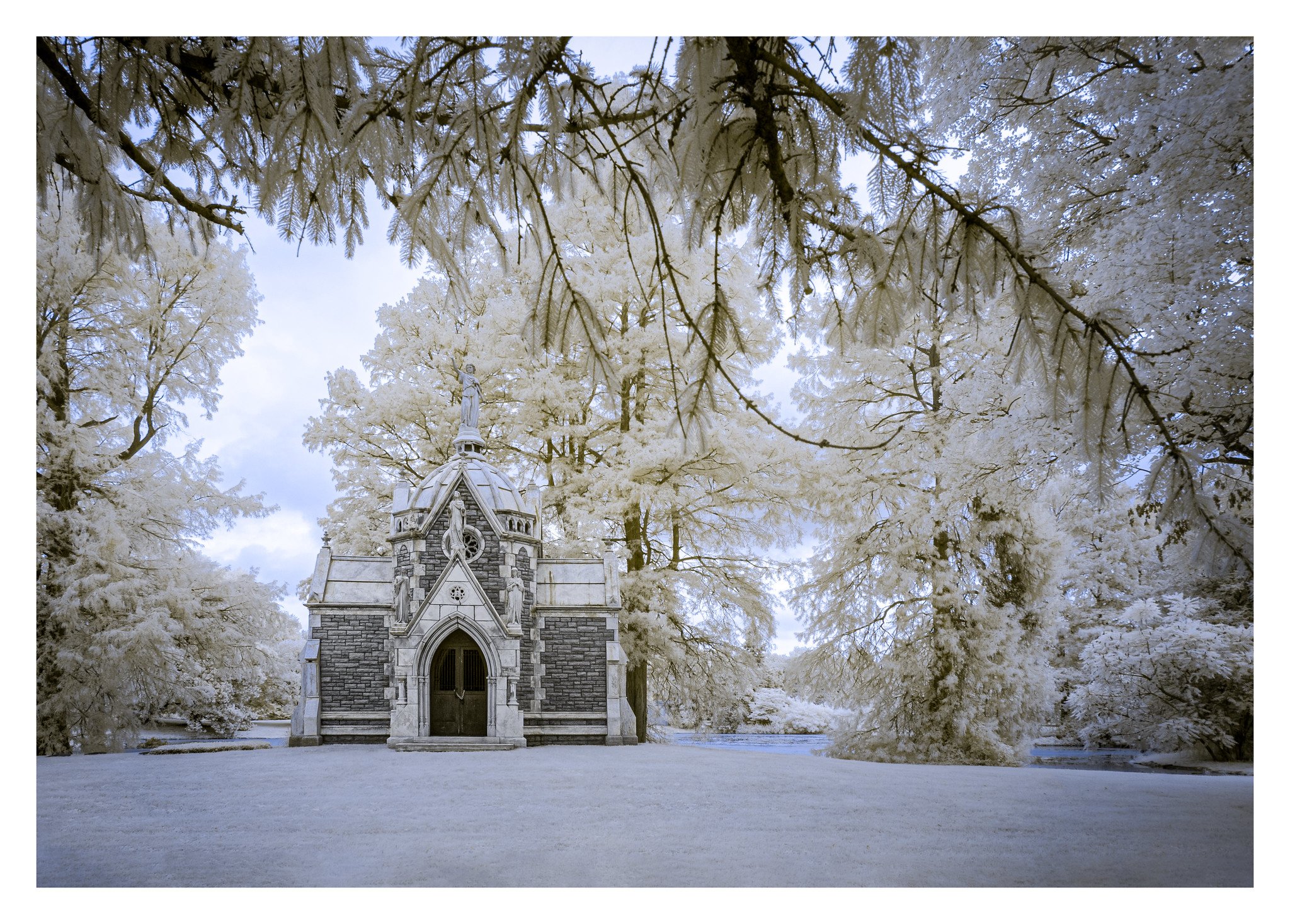 Spring Grove Cemetery in Infrared - Images and History — Jeremy Mudd ...