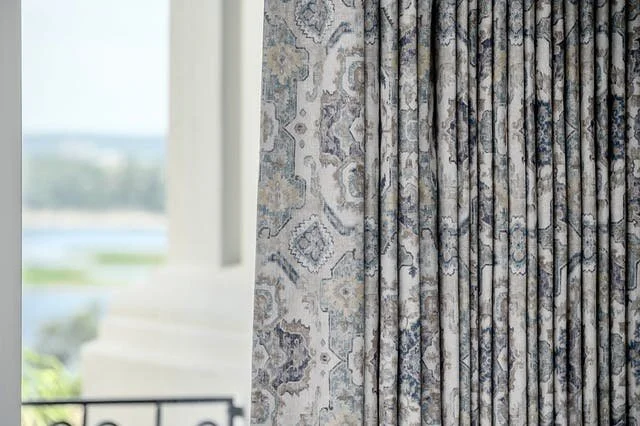 Stationary Drapery — Draped