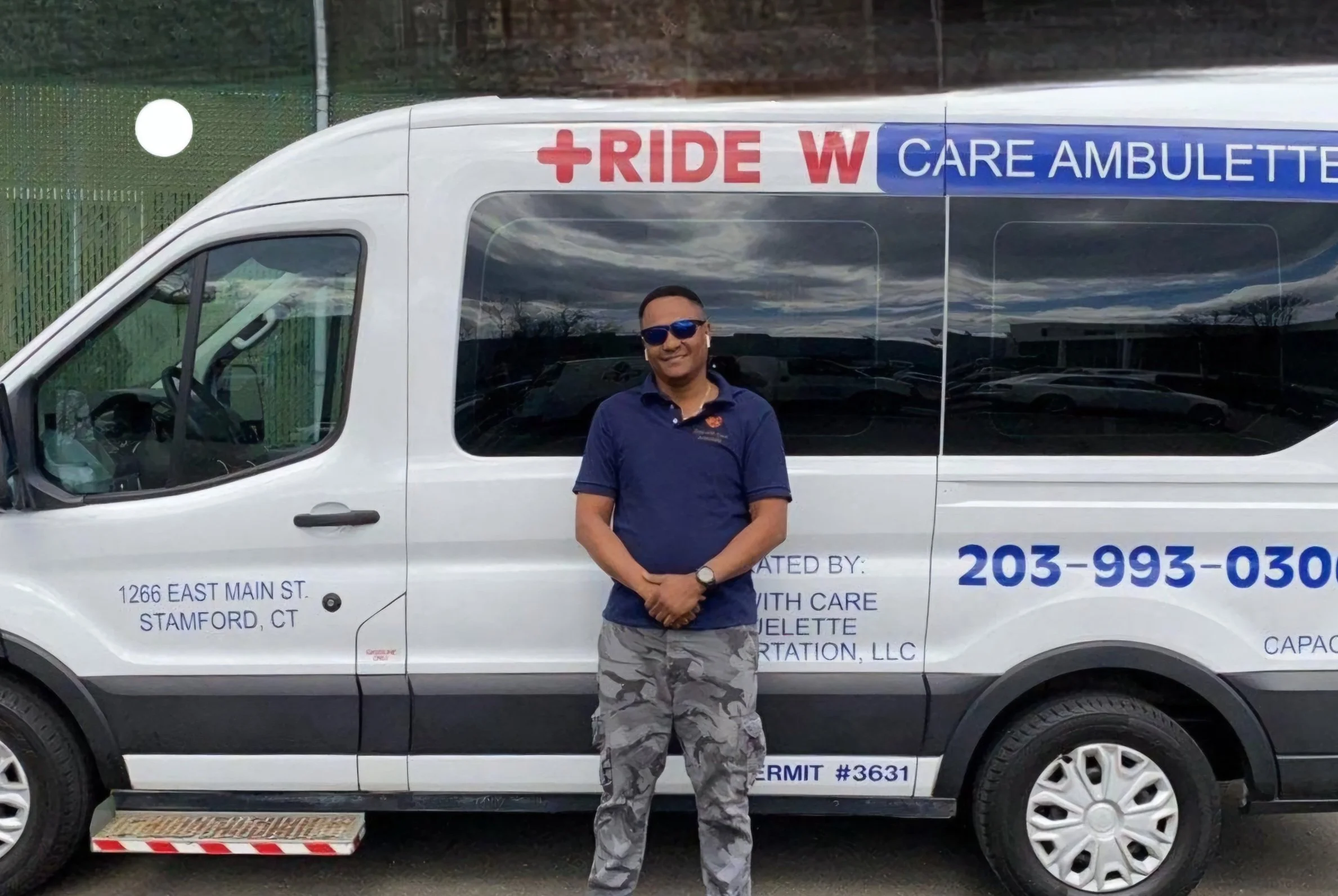 RIDE WITH CARE TRANSPORTATION 203-993-0306 ridewcareambulette@gmail.com