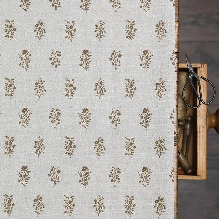 Peony and Sage Warm Brown Imogen Cushion — TRUDESIGNS