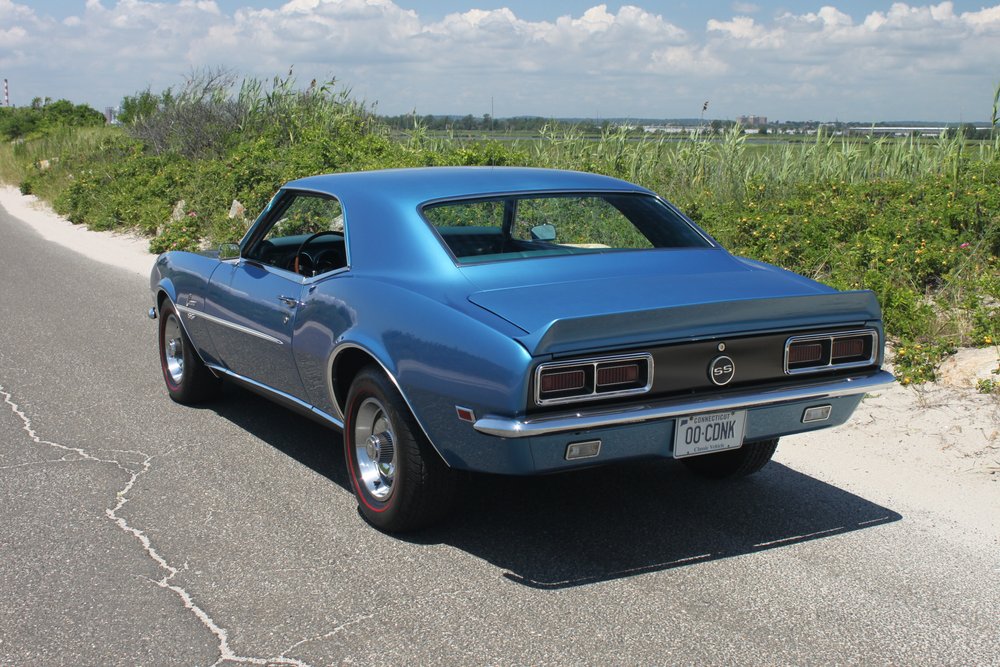 68 Camaro Ss Blue