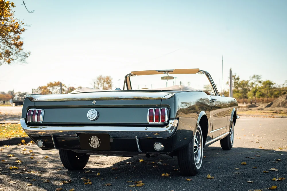 60s Ivy Green Mustang Convertible
