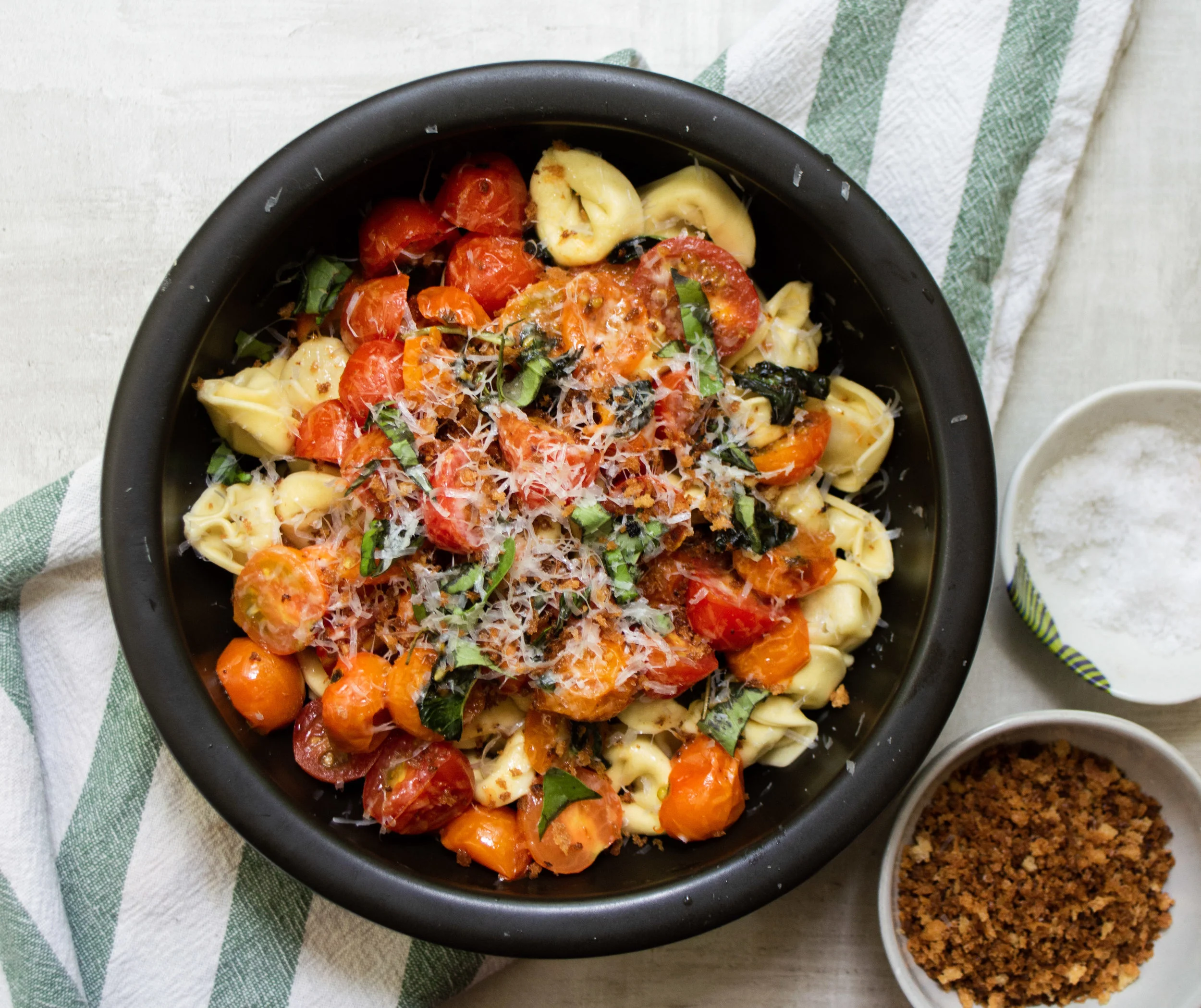 Pasta with Wrinkled Cherry Tomatoes — Food Waste Feast